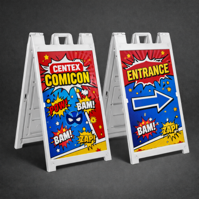 A-Frame Signicade Signs | Custom Sidewalk & Event Sign Printing- CenTex ...