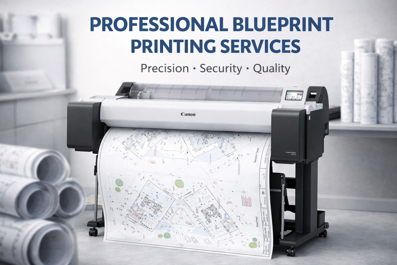 Blueprint Printing Services in Central Texas | High-Quality Prints ...