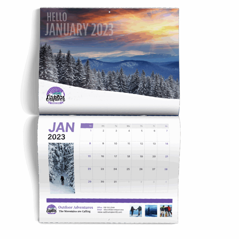 Calendar Printing | Wall Calendars, Desktop and Padded Calendars ...