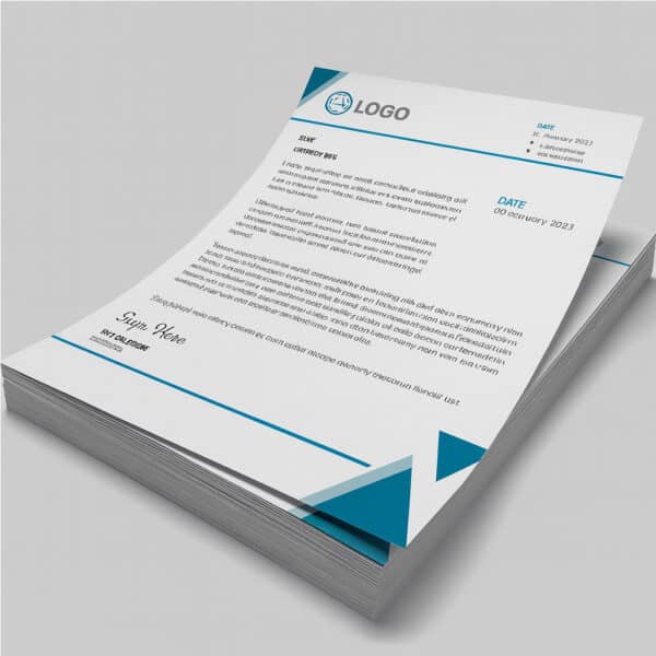 Custom Letterhead Printing | Professional Business Stationery - CenTex ...