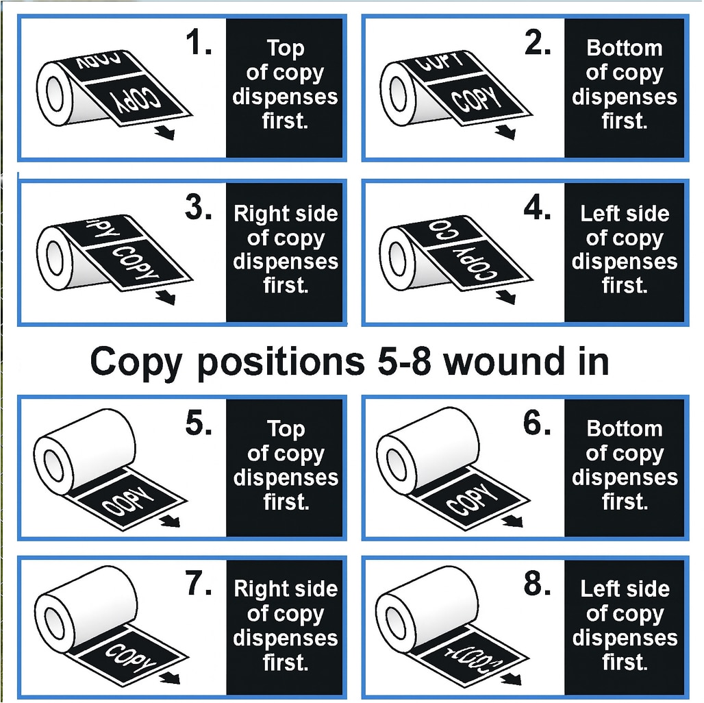 Custom Roll Labels - Product Labels - Water & Oil Resistant - CenTex ...